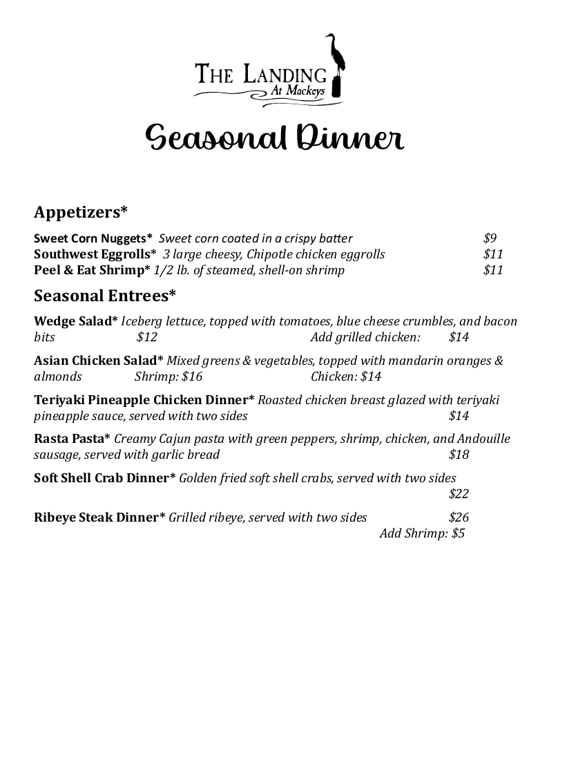 The Landing Restaurant